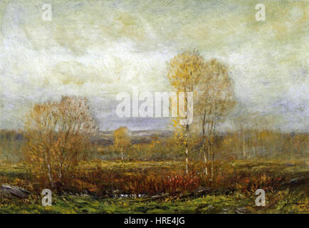 'Autumn Day' is a painting by Dwight William Tryon, an American artist ...