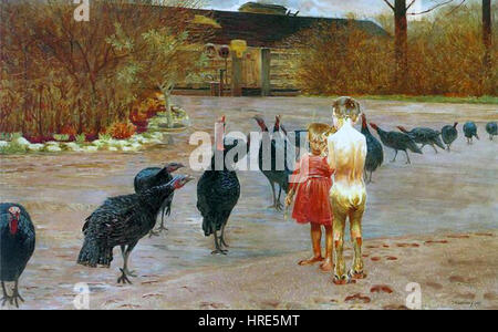 Malczewski Art in the manor Stock Photo - Alamy