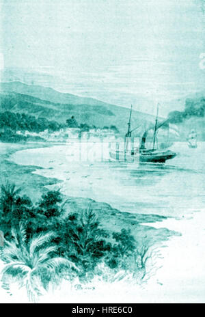 'The Mighty Orinoco' by George Roux is an illustration depicting the ...