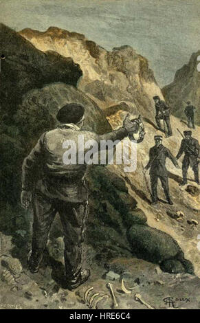 'The Sphinx of the Ice Fields' by George Roux is a dynamic depiction of ...