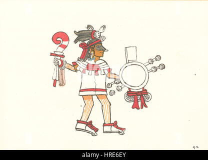 Codex Magliabechiano (folio 42r Stock Photo - Alamy