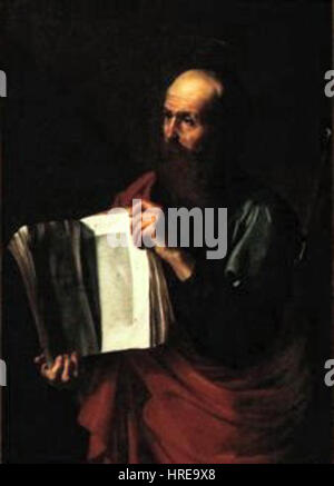 'San Pablo' by José de Ribera is a Baroque portrait of Saint Paul ...