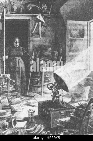 . 3 'The Chase of the Golden Meteor' by George Roux 20 Stock Photo - Alamy