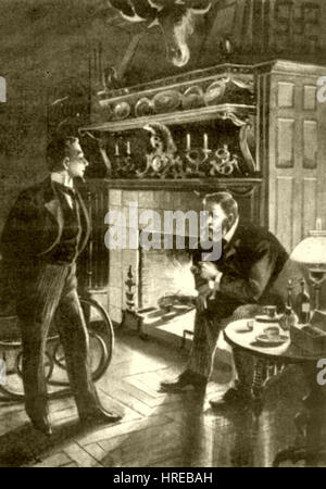 'The Golden Volcano' by George Roux depicts a dramatic volcanic ...