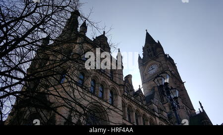 The John Dalton library Manchester, England and modern RBS bank ...