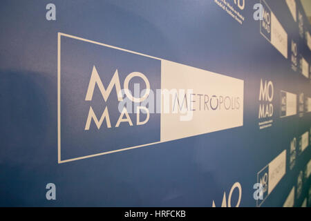 International fashion trade show MOMAD logo Ifema 2017. Madrid (Spain ...