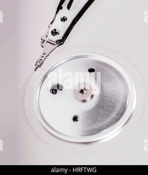 Close up of a magnetic needle inside a compass Stock Photo - Alamy