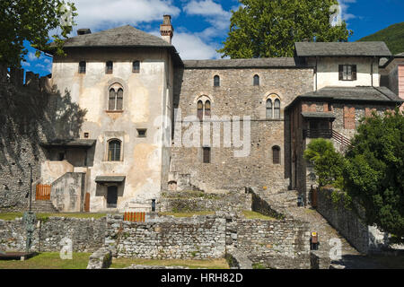 Castello Visconteo, Locarno, Tessin, Schweiz - castle, Locarno Stock ...