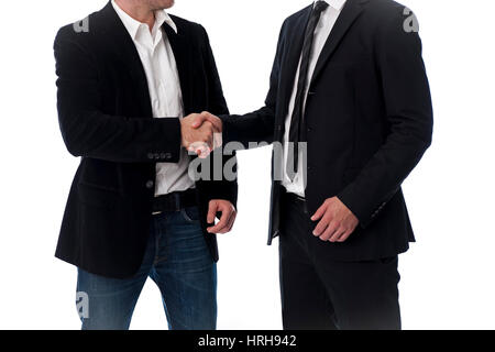 Model released, Handschlag unter Geschaeftsmaenner - handshake in ...