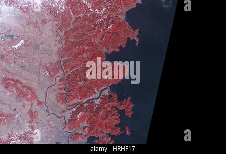 Kitakami River, Japan, After Tsunami Stock Photo - Alamy