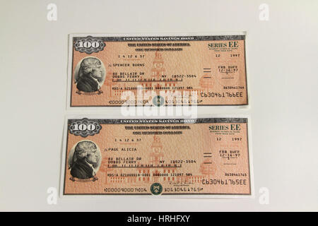 US Savings Bonds Stock Photo - Alamy