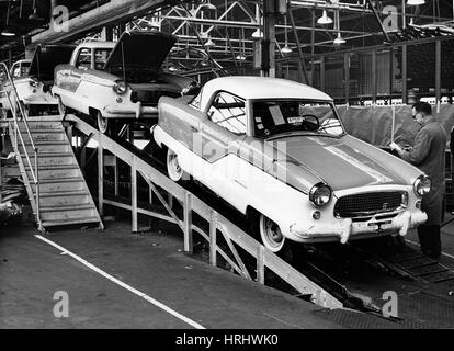 The Austin car factory at Longbridge, Birmingham, 1913. Artist: Unknown ...