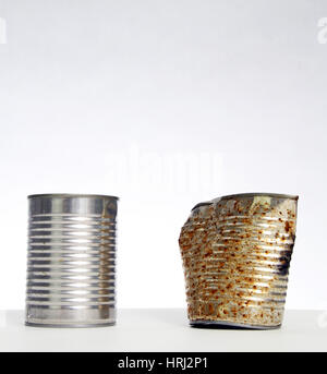 No Rust vs Rust Stock Photo - Alamy