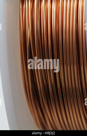 Enamel Coated Copper Wire Stock Photo - Alamy