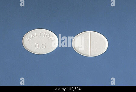 Halcion, Prescription for Insomnia Stock Photo - Alamy