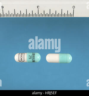 Librium, Prescription for Anxiety and Alcohol Withdrawal Stock Photo ...