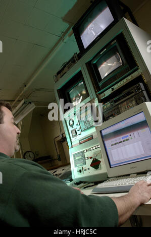 Data center tunnel Stock Photo - Alamy