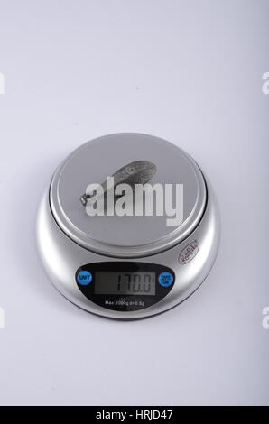Lead on a Metric Scale Stock Photo - Alamy