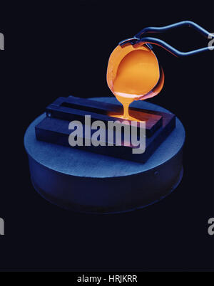 Vitrification, Nuclear Waste Stock Photo - Alamy