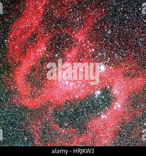 Emission Nebula, N119, LMC Stock Photo - Alamy