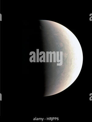 Jupiter's North Pole Stock Photo - Alamy