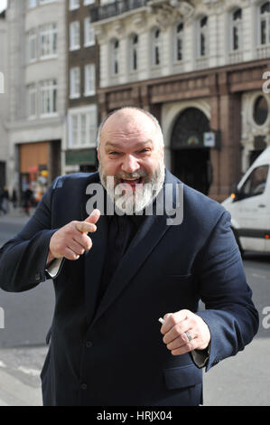 Former Liverpool footballer and TV personality Neil 'Razor' Ruddock ...