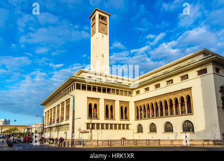 The Wilaya building, Casablanca, Morocco Stock Photo - Alamy