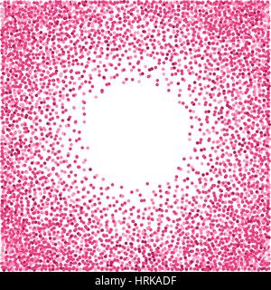 Confetti colourful background. Dot pattern. Vector illustration. Abstract bright colored dotted ...