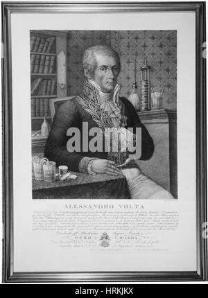 Alessandro Volta, Italian Physicist Stock Photo - Alamy