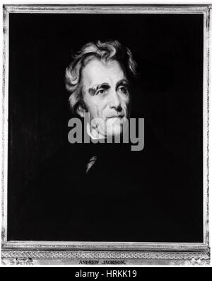 Andrew Jackson, by Thomas Sully, 1845, American painting, oil on canvas ...