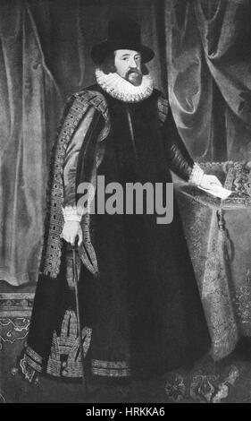 Francis Bacon, English Polymath Stock Photo - Alamy