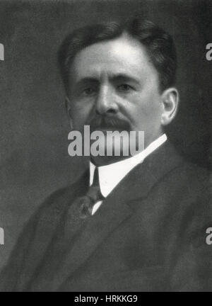 US physicist Albert Michelson (1852 - 1931) - winner of the 1907 Stock ...