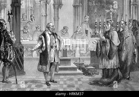 Galileo Galilei on Trial, 1633 Stock Photo - Alamy