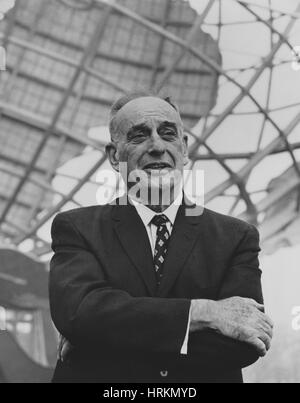 Robert Moses (1888-1981), city planner of New York City from 1933-1959 ...