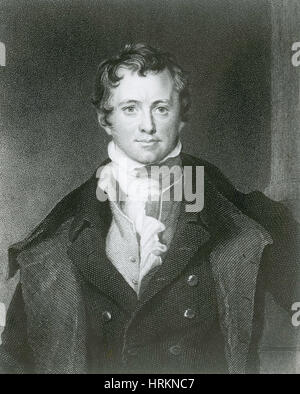 SIR HUMPHREY DAVY English inventor of the mining safety lamp named ...