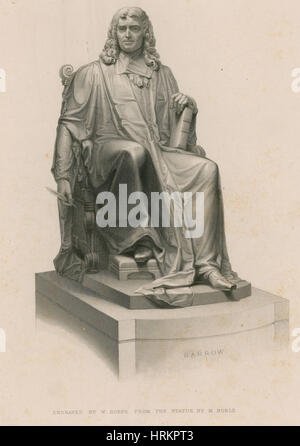 Isaac Barrow, English Mathematician Stock Photo - Alamy