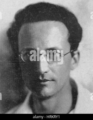 Erwin Schrodinger (1887-1961) Austrian physicist who researched wave ...
