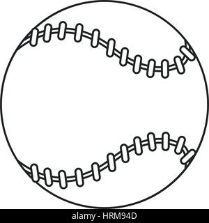 Baseball field linear icon. Sport game field thin line illustration ...