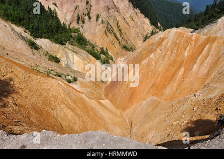 Deep ravine, erosion landscape Stock Photo - Alamy