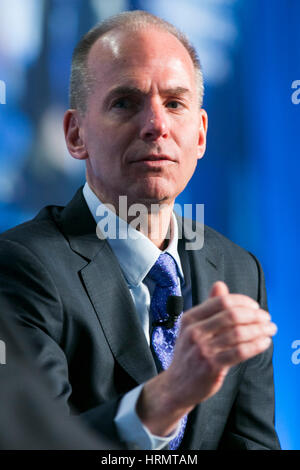 Dennis Muilenburg, Chairman, President and CEO, The Boeing Company ...
