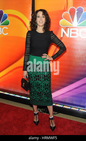 Actress Jennifer Beals attends the NBCUniversal Press Junket at the ...