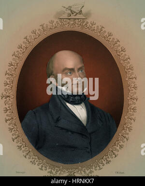 John Quincy Adams, 6th U.S. President Stock Photo - Alamy