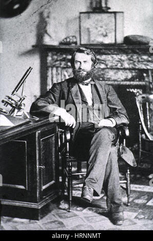Joseph Leidy, Father of American Vertebrate Paleontology Stock Photo ...