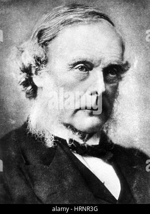 Joseph Lister, English Surgeon, Father of Modern Antisepsis Stock Photo ...