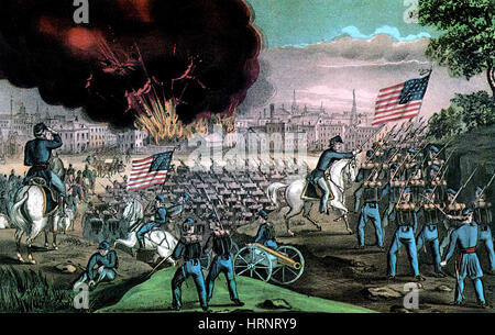American Civil War, Battle of Jonesboro, 1864 Stock Photo - Alamy