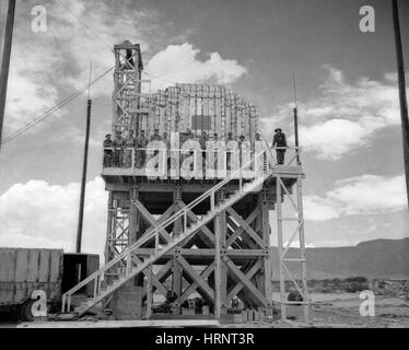 Trinity Test Site, Manhattan Project, Jumbo, 1945 Stock Photo - Alamy