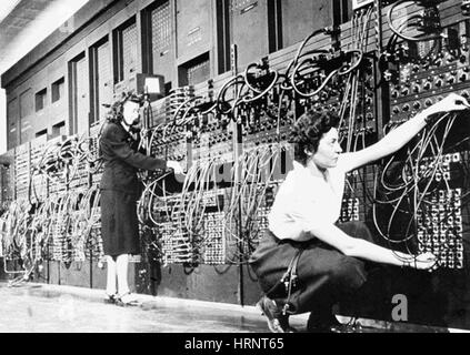 ENIAC (Electronic Numerical Integrator And Computer) was the first ...