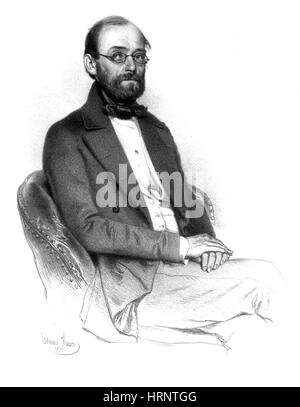 Carl von Rokitansky, Austrian Pathologist Stock Photo - Alamy