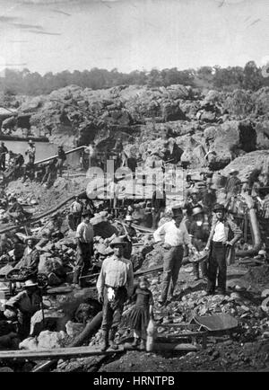 California Gold Rush, 1852 Stock Photo - Alamy