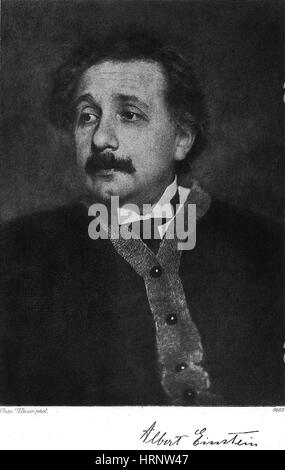 Illustration of Albert Einstein. Einstein was born at Ulm, Germany on ...